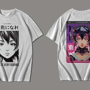 Japanese Streetwear Designs | Anime T-shirt Designs Bundle | Anime ...