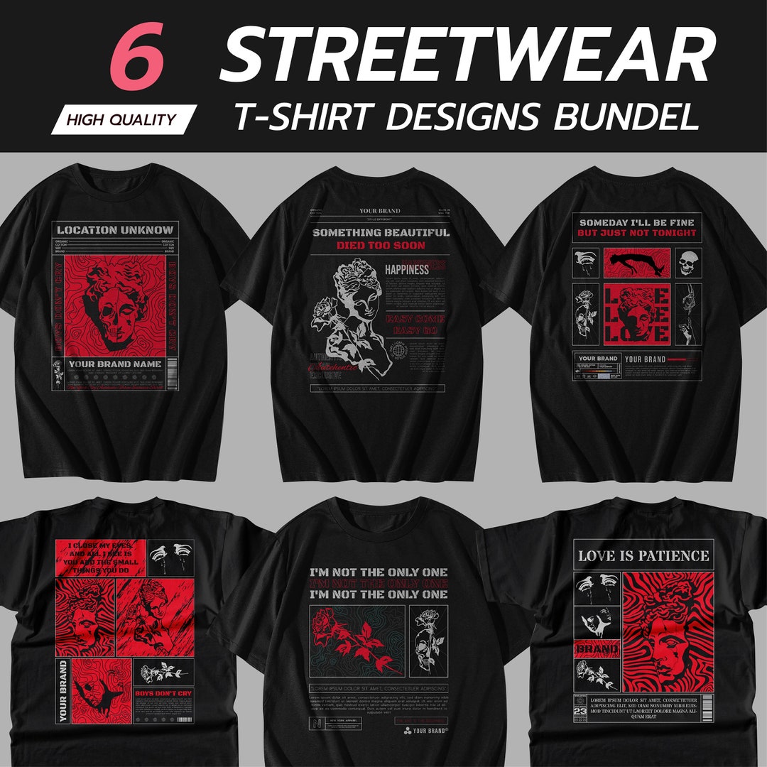Urban Streetwear T-shirt Designs | Streetwear | Streetwear Urban ...