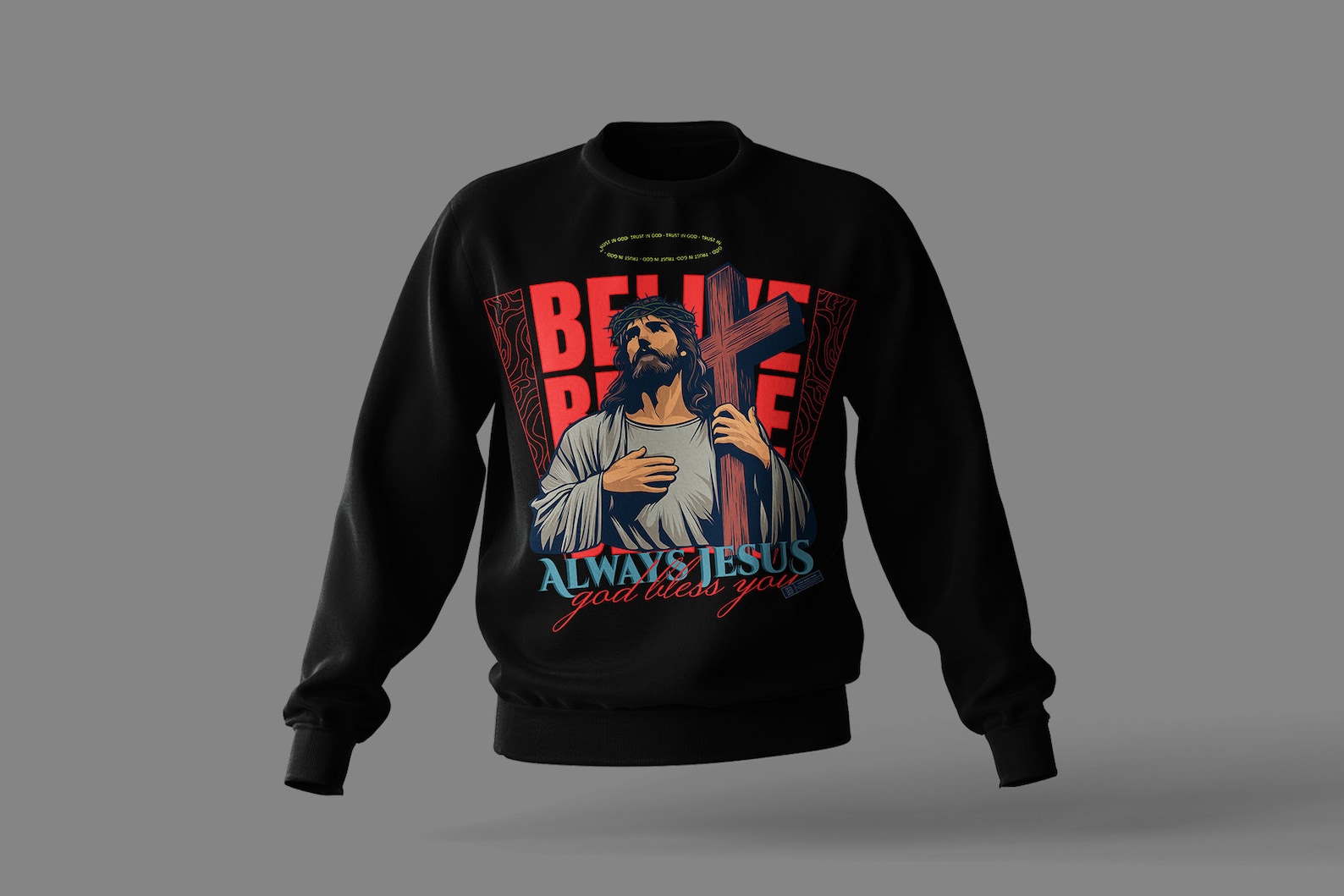 Christian Streetwear T-shirt Designs: Editable AI EPS Bundle - Etsy