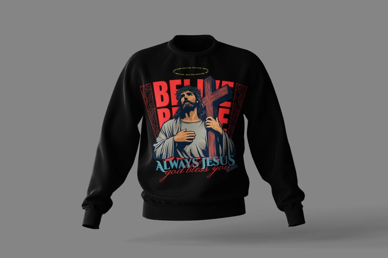 Christian Streetwear T-shirt Designs: Editable AI EPS Bundle - Etsy