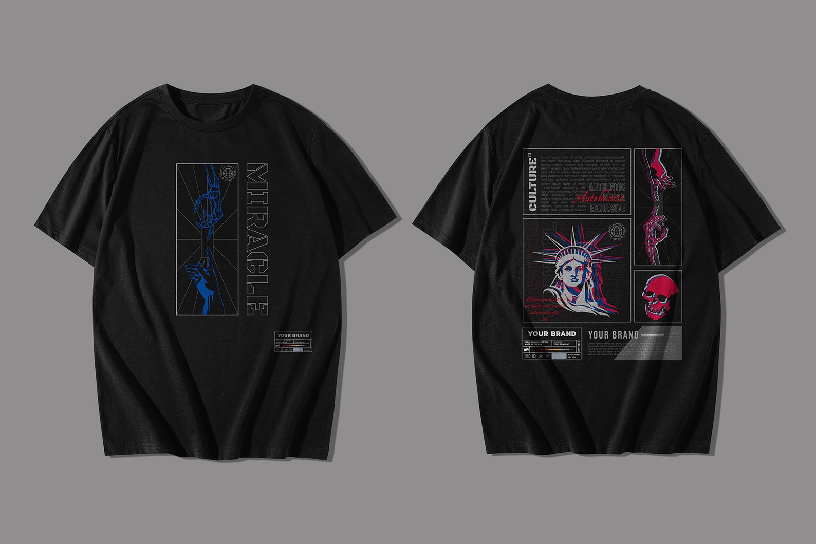Urban Streetwear T-shirt Designs | T-shirt Designs Bundle | Streetwear ...