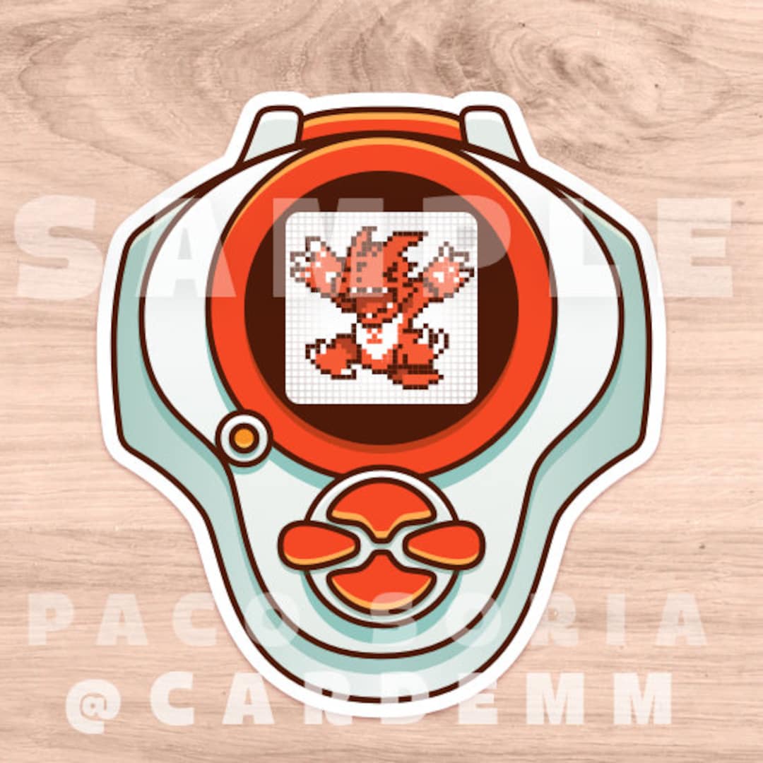 Digimon Vinyl Stickers. Agumon, Guilmon, Renamon, Terriermon, Gargomon ...