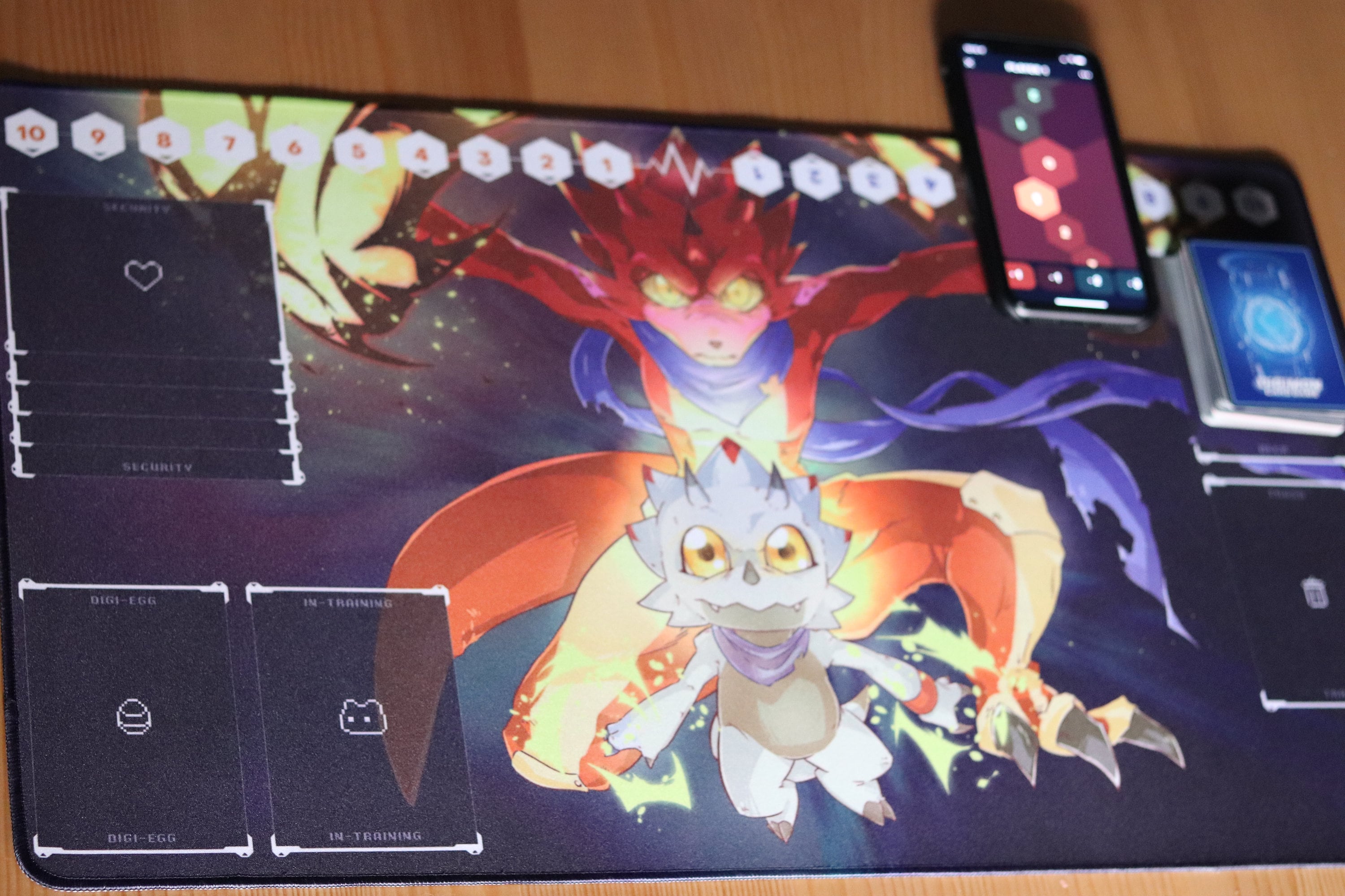 Gammamon & Betelgammamon Playmat for Digimon TCG - Etsy
