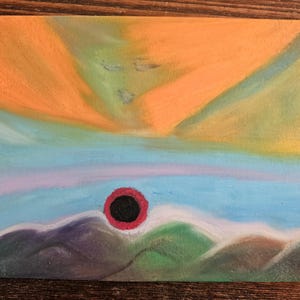 Original Expressionism Art - Colors of Colorado/original Oil Pastel ...