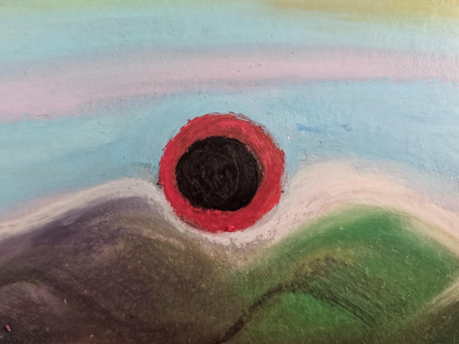 Original Expressionism Art - Colors of Colorado/original Oil Pastel ...