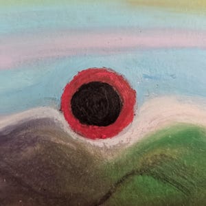 Original Expressionism Art - Colors of Colorado/original Oil Pastel ...