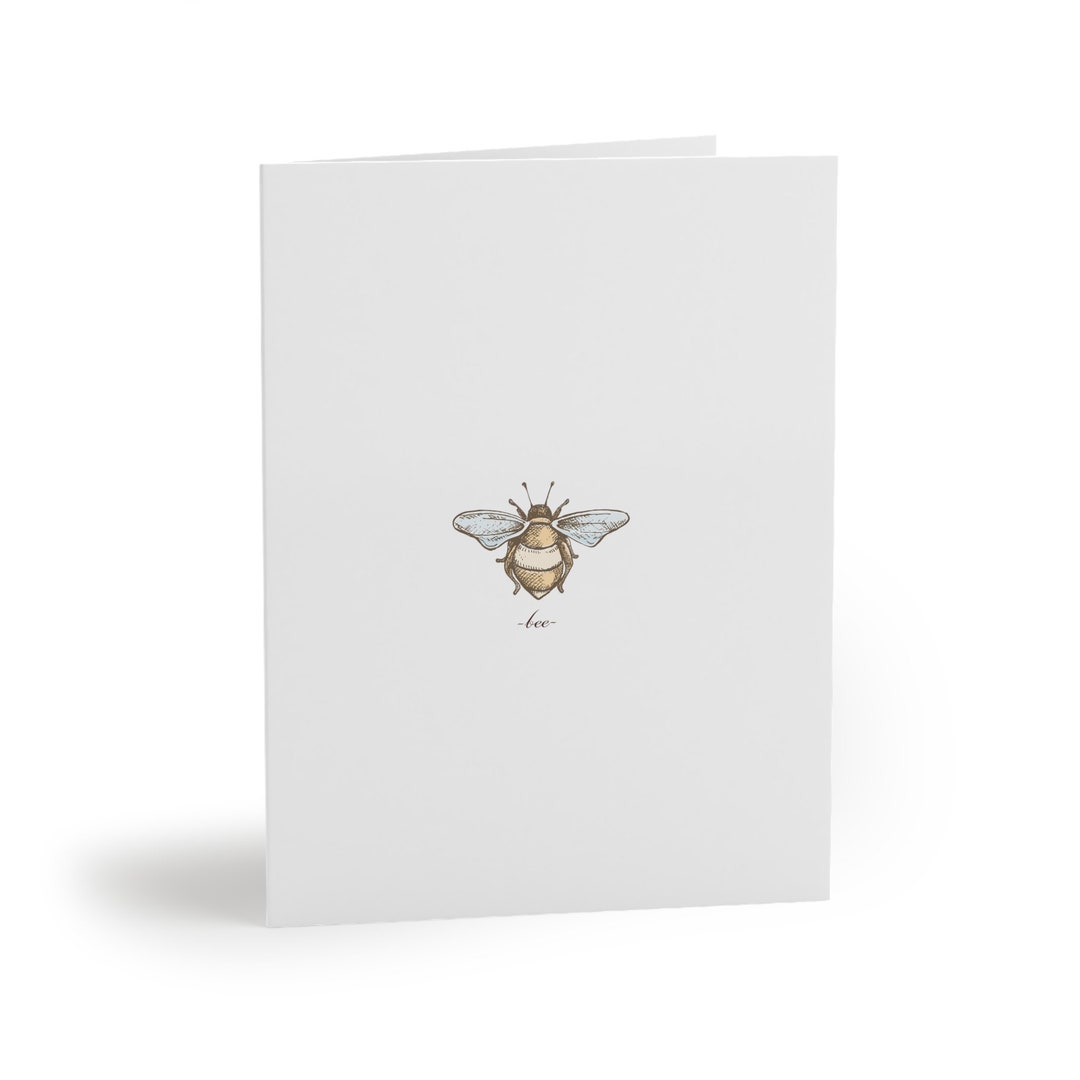 Bee - Greeting Cards (8, 16, and 24 Pcs) - Etsy