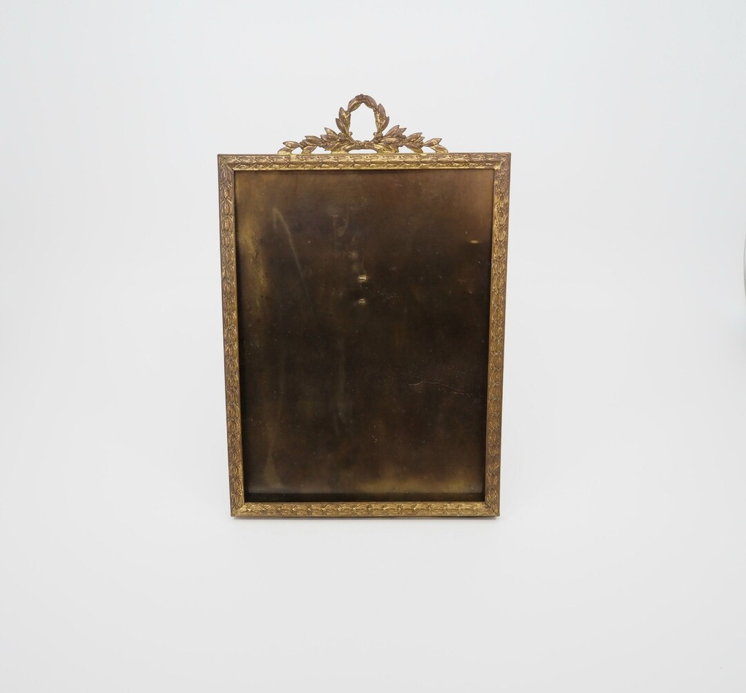 Vintage 1930's Danish Brass Photo Picture Frame by Jyden for Ramme ...