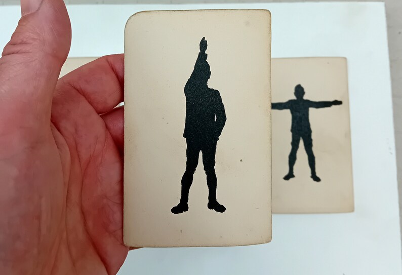 WW2 British Army D-day Preparation Cards Set of 4 Semaphore - Etsy UK