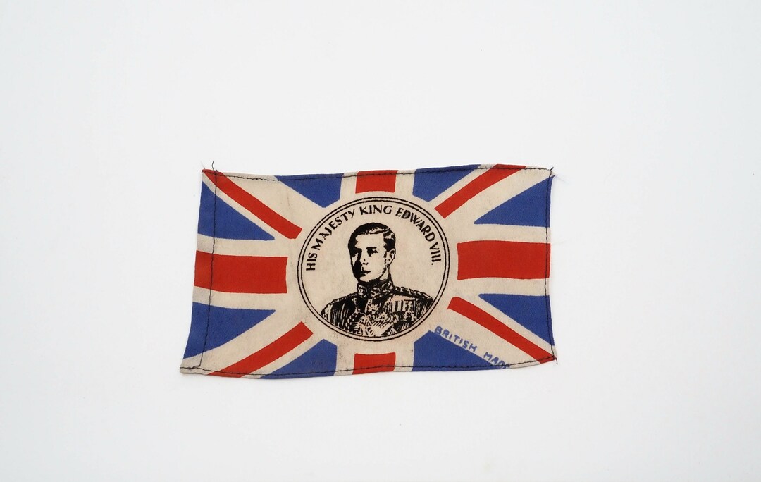 A Rare British Antique King Edward VIII Commemorative Coronation Union ...
