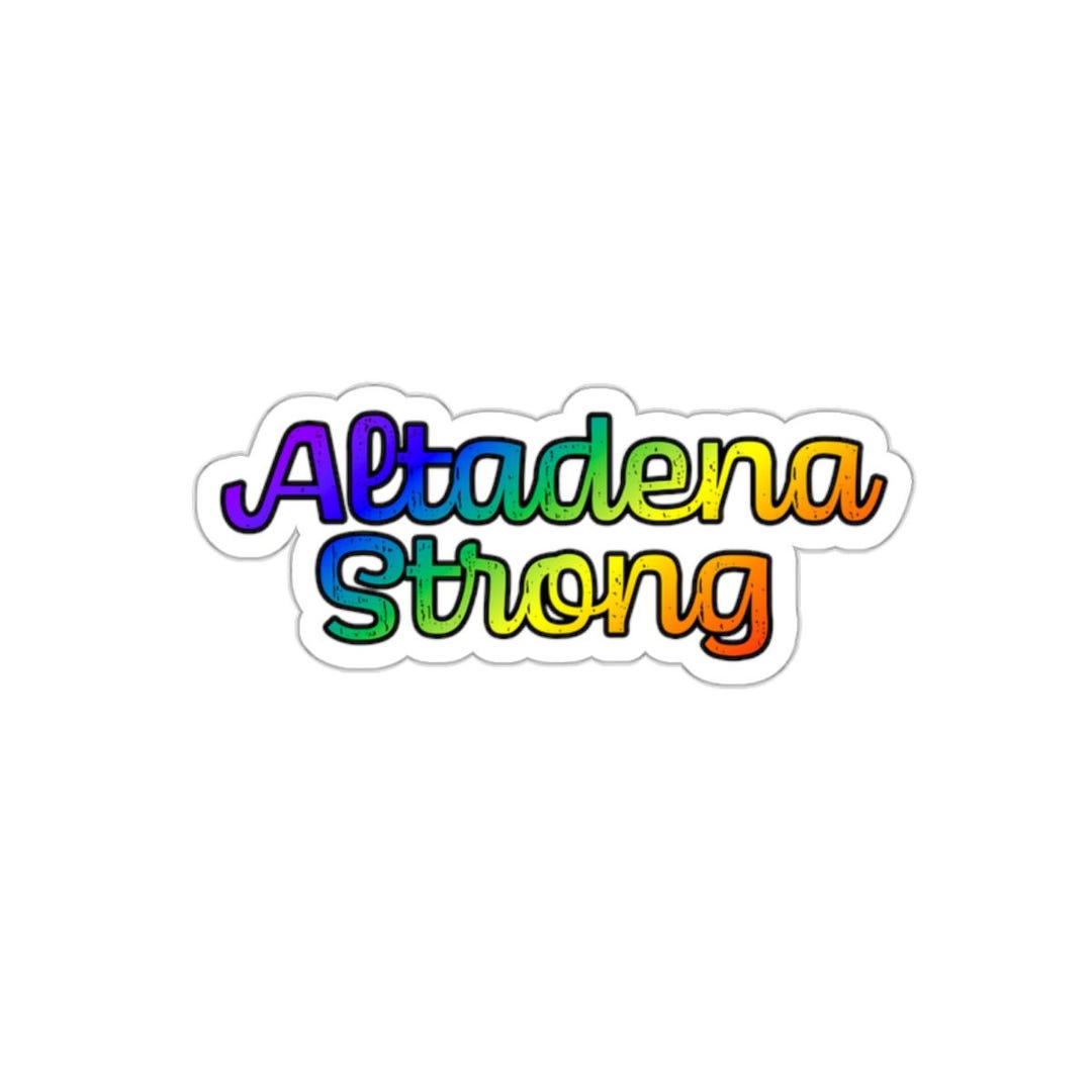 Altadena Strong Die-cut Stickers - Etsy Australia