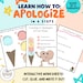 Kids Apology & Responsibility Worksheet: Emotional Intelligence (PDF ...