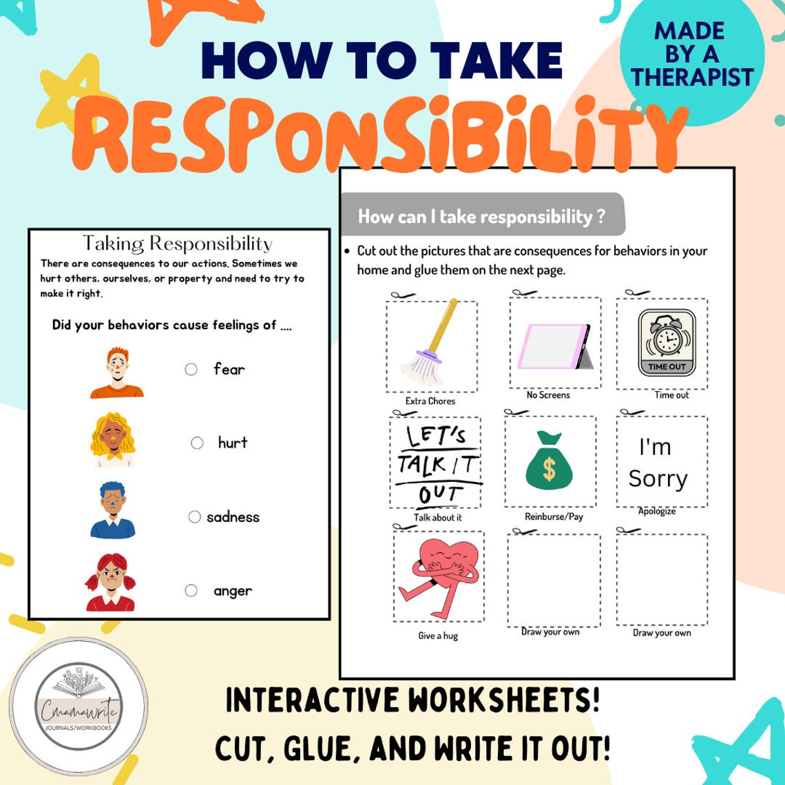 Kids Apology Printable, Apology Letter, How to Apologize Worksheet ...