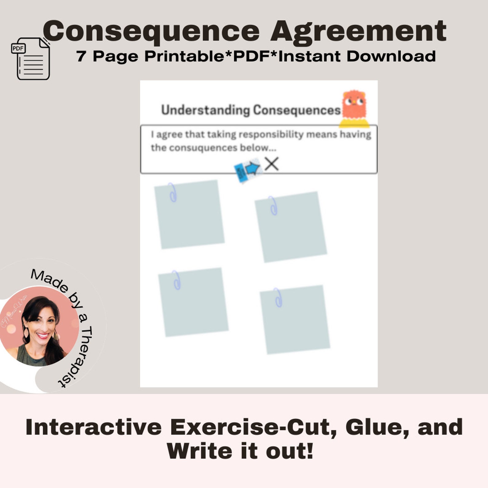 Apology Letter, Kids Apology Template, Apology Card, Apology Worksheet ...