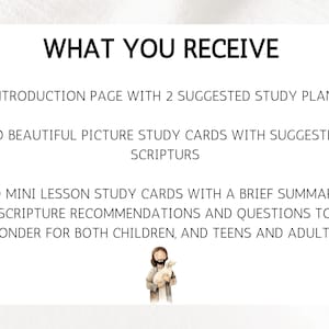 Holy Week Story Study Cards, Printable Easter Advent Devotional, Easter ...