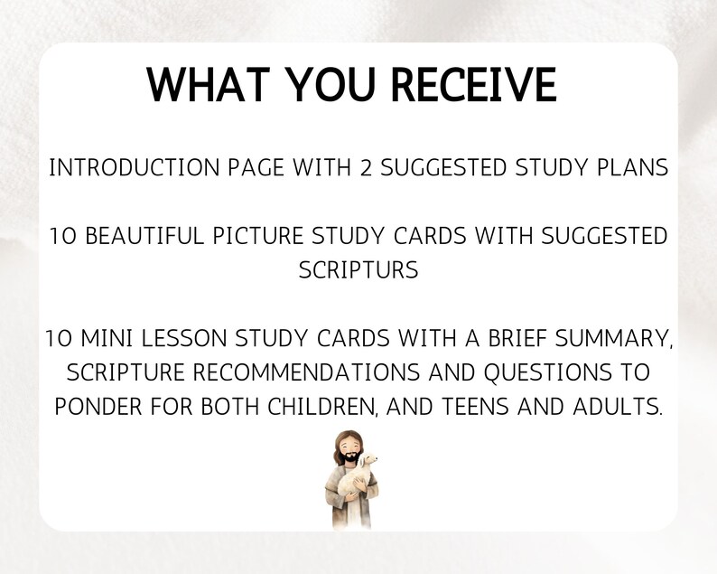 Holy Week Story Study Cards, Printable Easter Advent Devotional, Easter ...