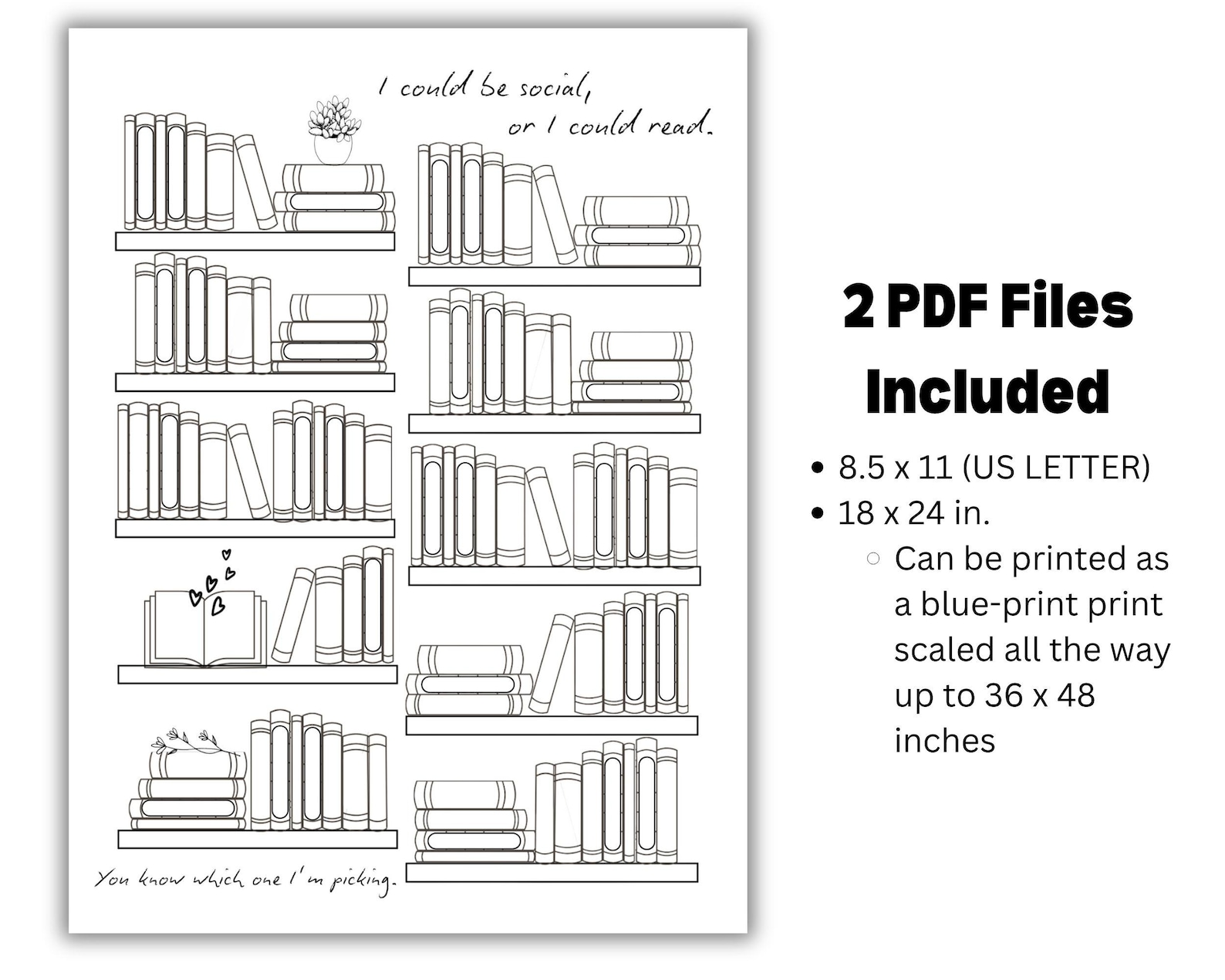Book Tracker Poster, 100 Book Reading Log, Bookshelf Tracker, Yearly ...