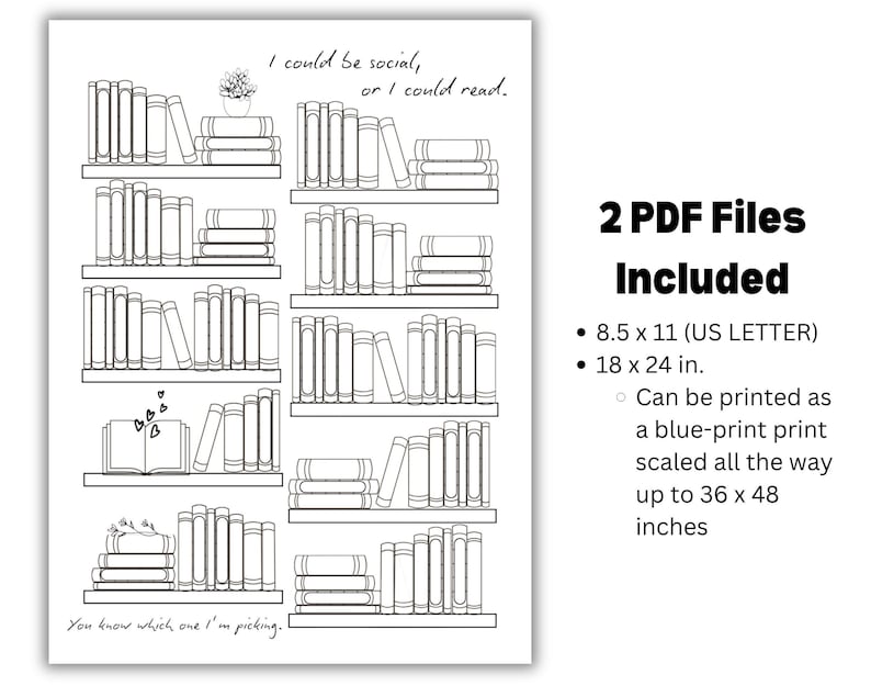 Book Tracker Poster, 100 Book Reading Log, Bookshelf Tracker, Yearly ...