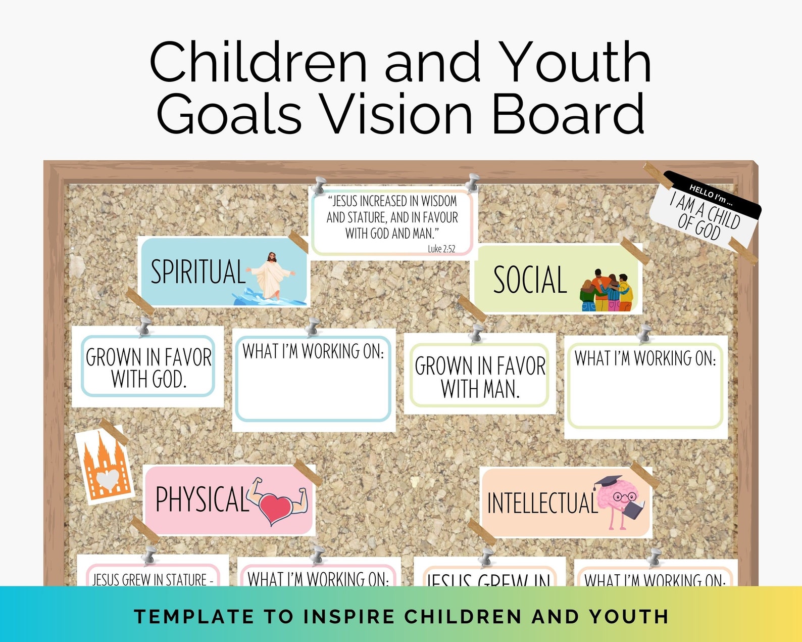 Children and Youth Program Goal Setting Bundle, Church of Jesus Christ ...