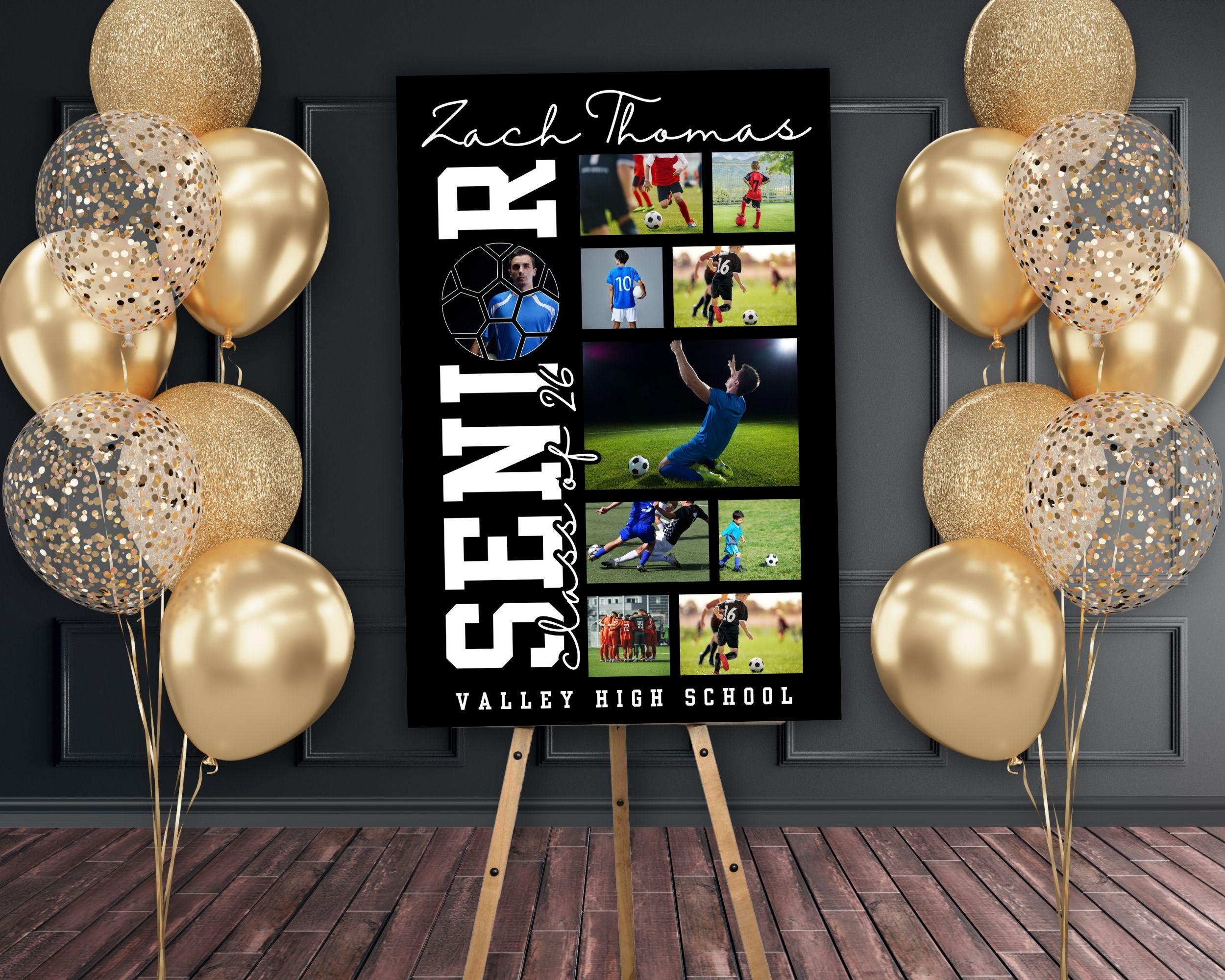 Soccer Senior Gift, Soccer Senior Night Poster Canva Template, 2026 ...