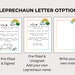 Leprechaun Letter for Kids Printable, Leprechaun Trap Note, St. Patrick ...