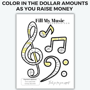 Fill My Music Notes Music Program Fundraiser, Band High School ...