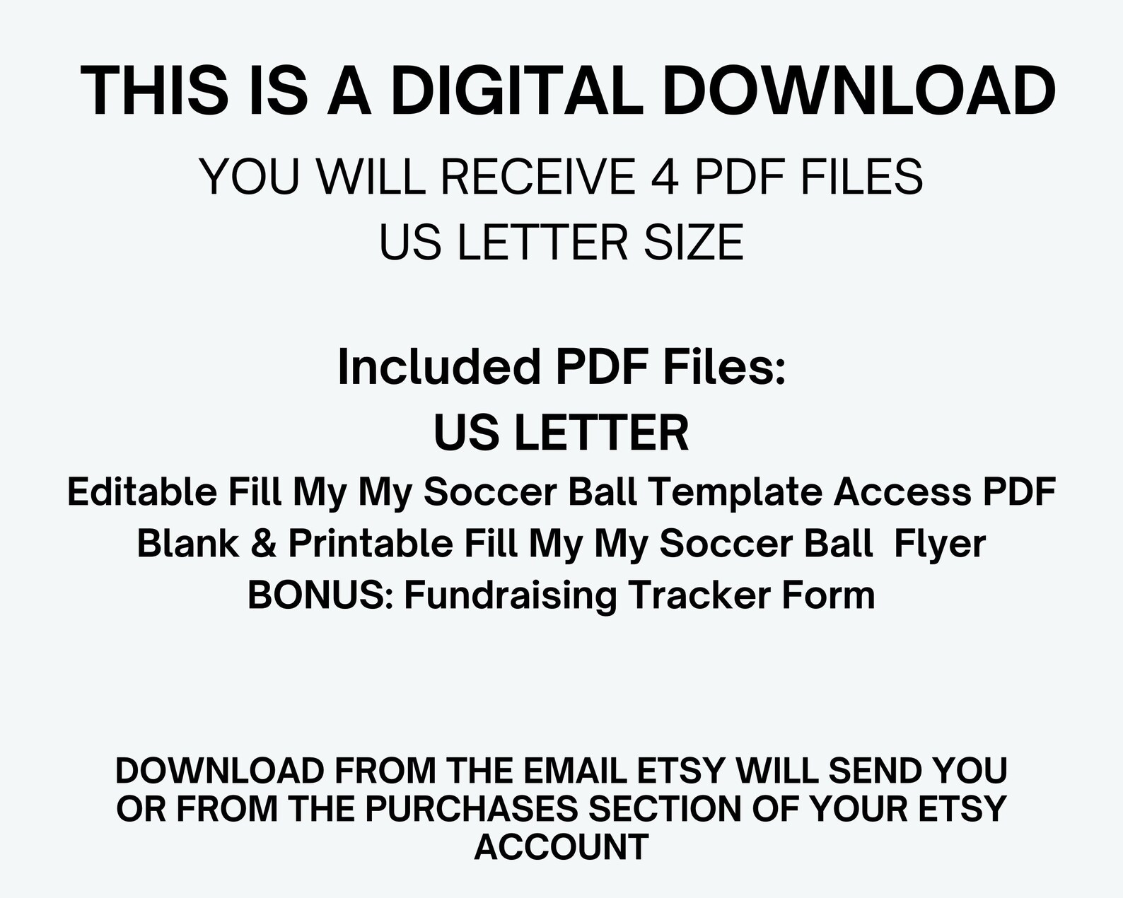 Editable Soccer Ball Fundraiser, Soccer Fundraiser, Soccer Team ...