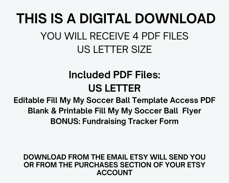 Editable Soccer Ball Fundraiser, Soccer Fundraiser, Soccer Team ...