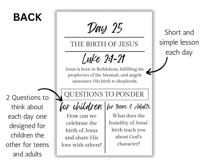 Jesse Tree Advent Flashcards Printable | Bible Story Advent Countdown ...