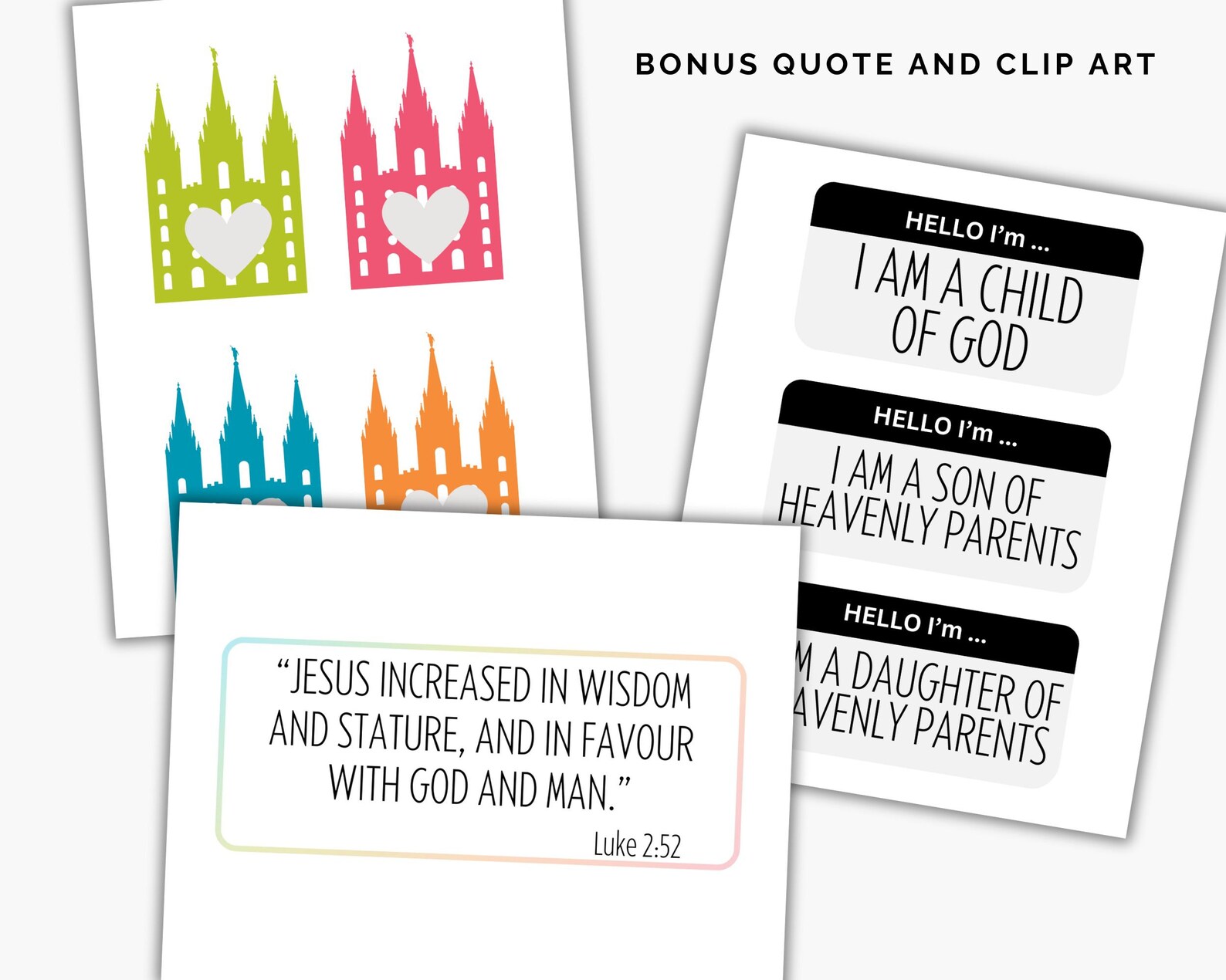 Children and Youth Program Goal Setting Bundle, Church of Jesus Christ ...