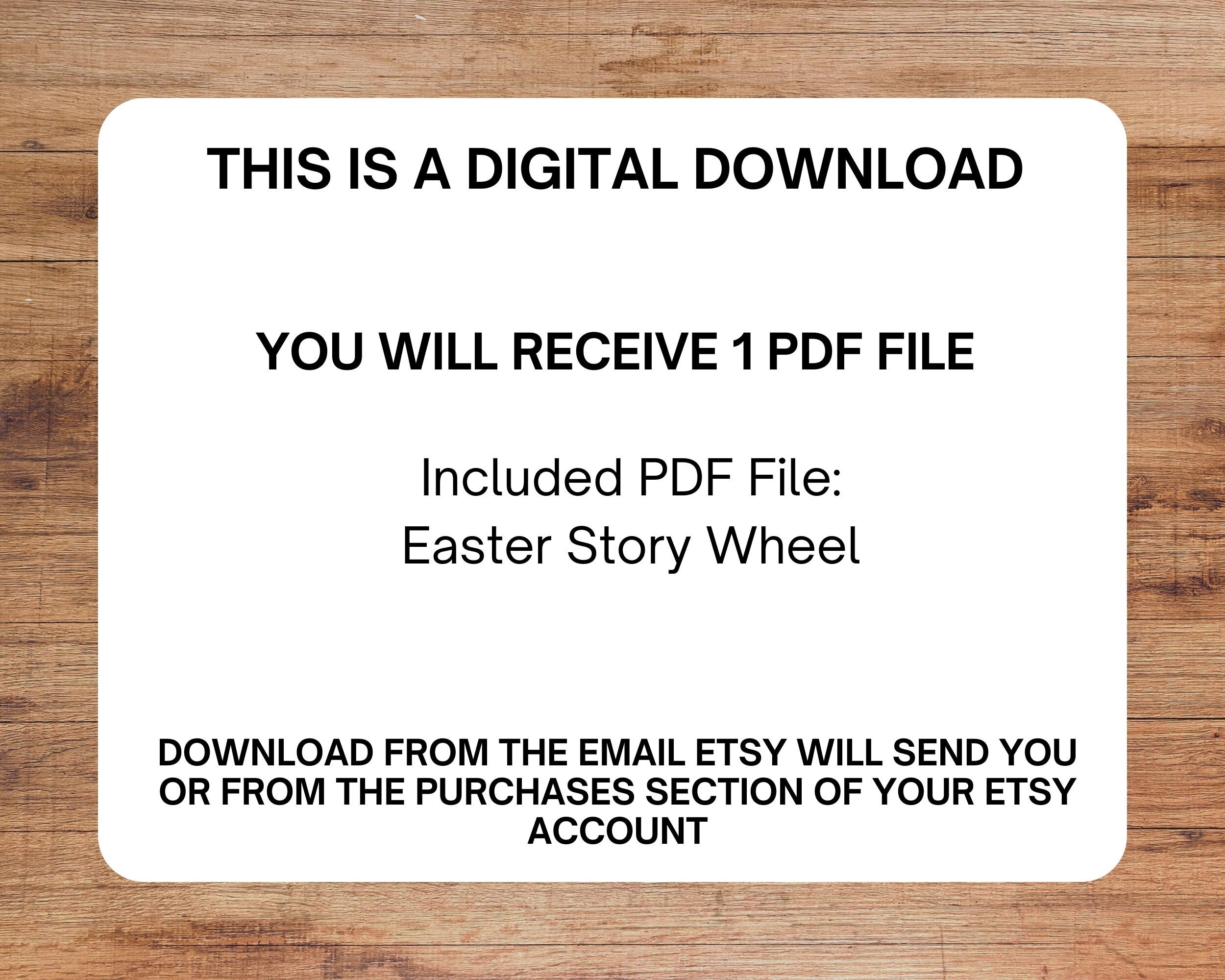 Easter Story Coloring Wheel Craft, Easter Story Coloring Sheet for Kids ...