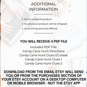 Indoor Candy Cane Scavenger Hunt, Candy Cane Hunt Escape Room Kit ...