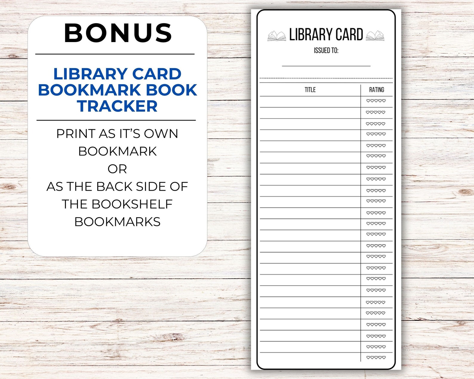 Bookshelf Bookmark Reading Tracker Printable, Coloring Bookcase ...