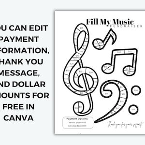 Fill My Music Notes Music Program Fundraiser, Band High School ...