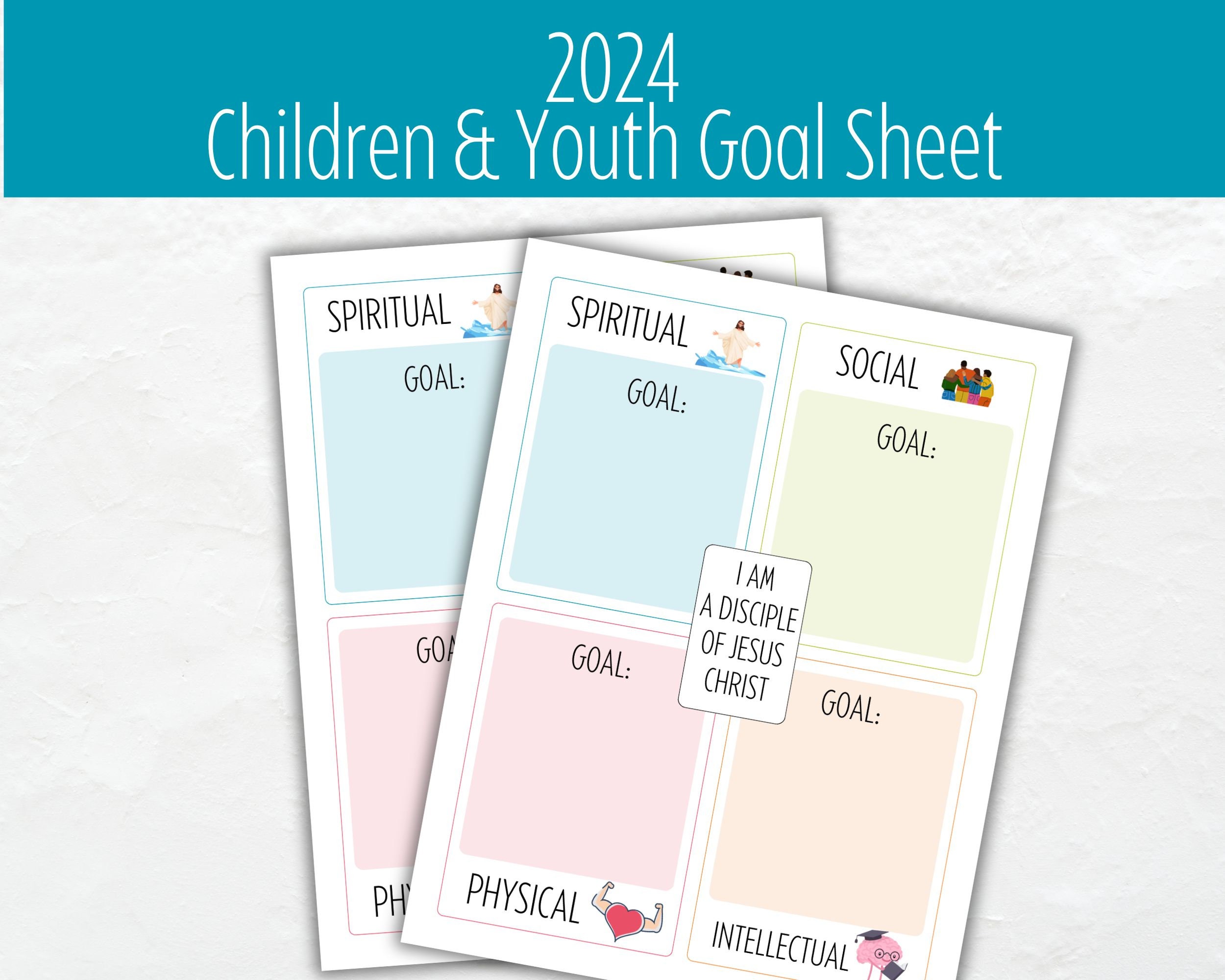 Children and Youth Program Goal Sheet, Youth Program Goal Sheet ...