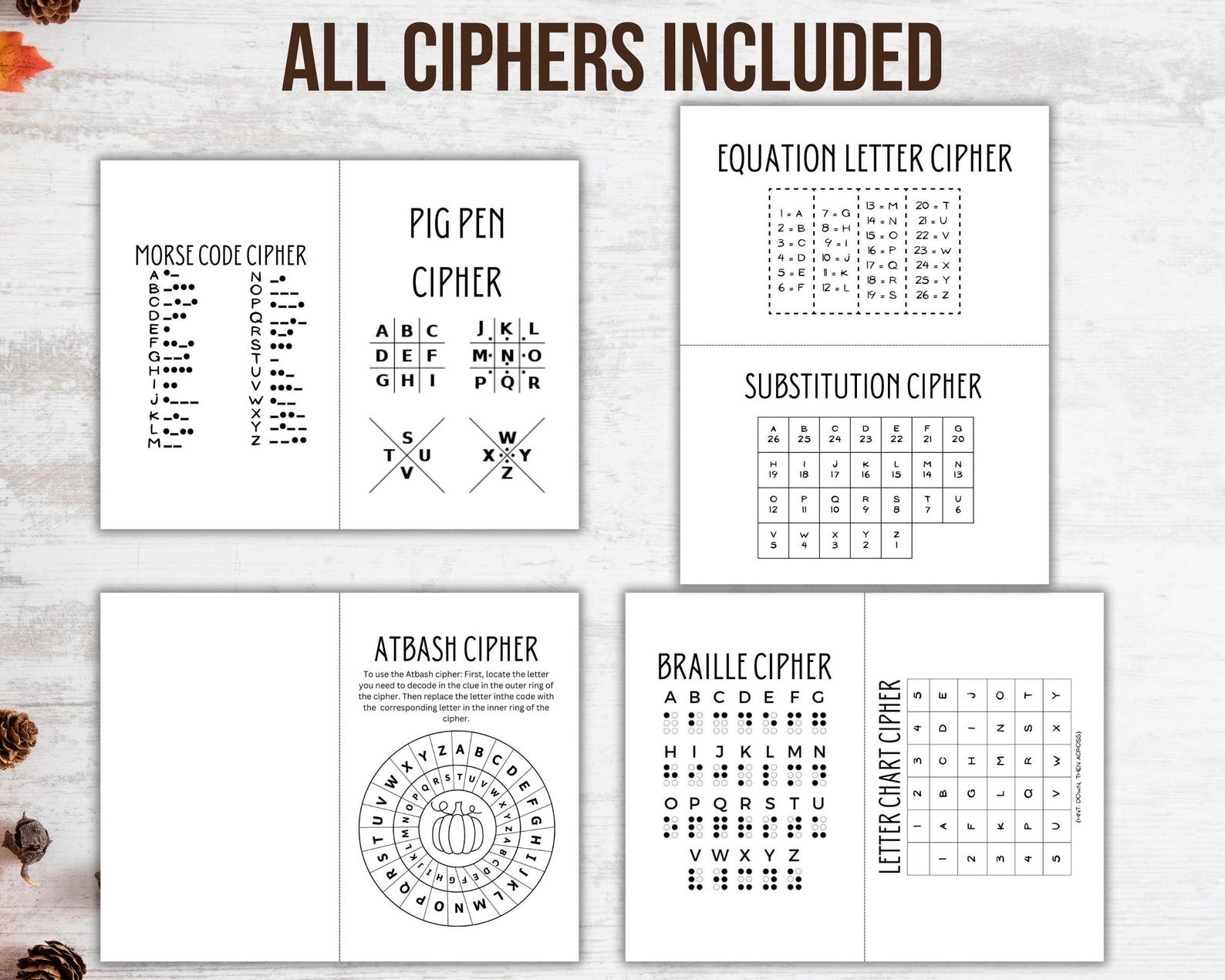 Printable Escape Room Kit, Thanksgiving Escape Room Party Game for ...