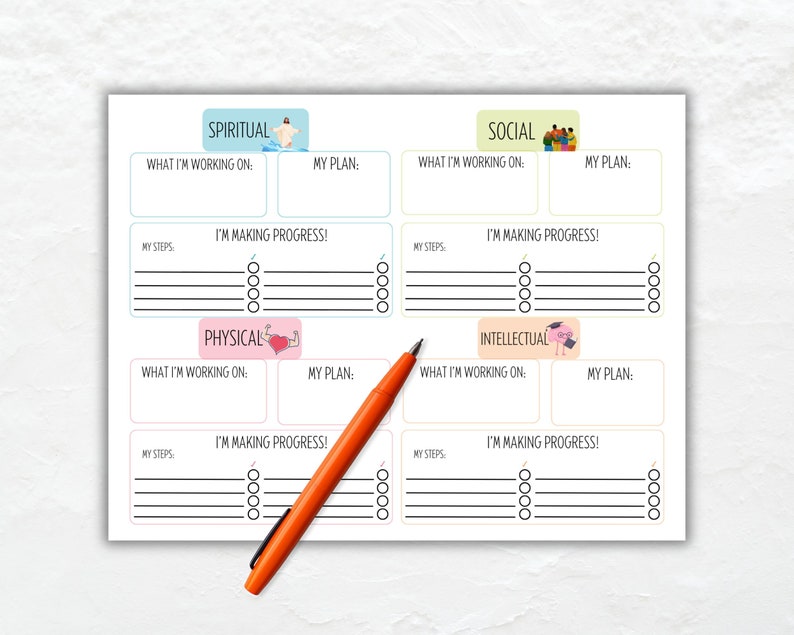 Children and Youth Program Goal Sheet, Youth Program Goal Sheet ...