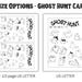 Ghost Hunt Halloween Party Printable Game, Easy Indoor Halloween ...