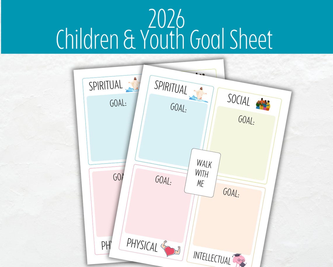 2026 Children and Youth Program Goal Sheet, Youth Program Goal Sheet ...