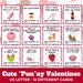 12 Punny Printable Valentine's Day Cards for Kids, Cute Food Pun ...