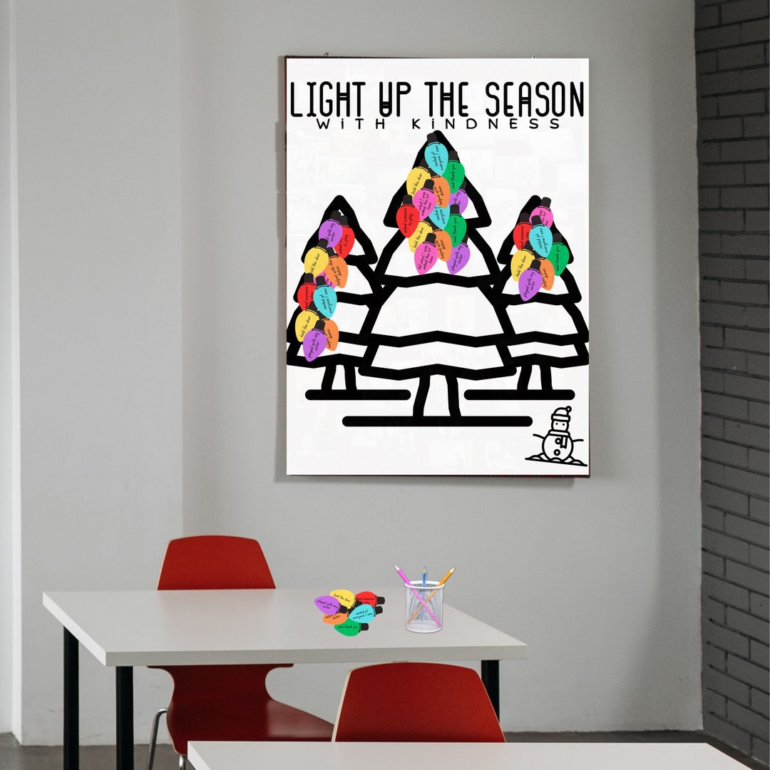 Light up the Season Kindness Christmas Activity | Christmas Advent ...