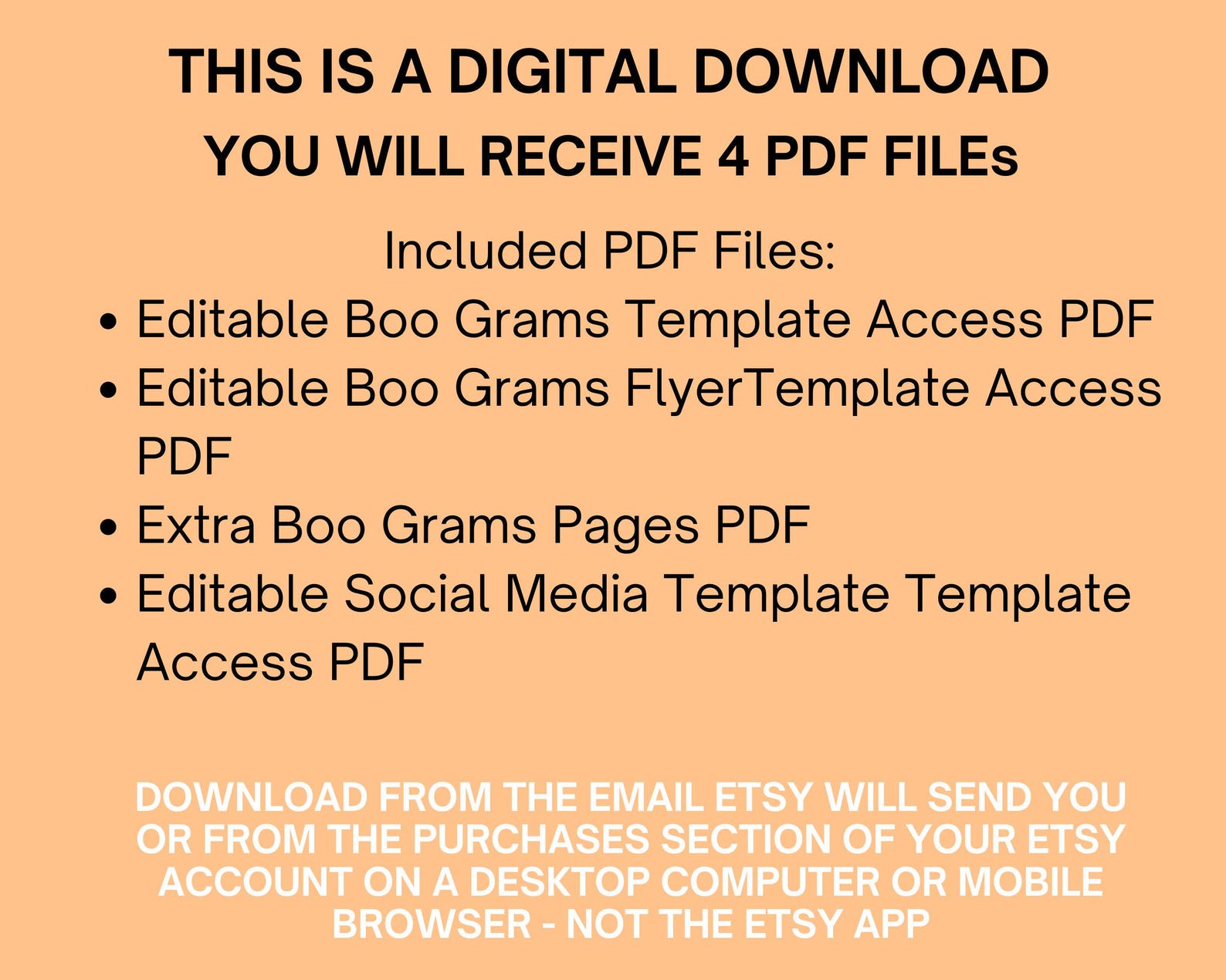 Editable Halloween Boo Grams Fundraiser, PTA PTO Fall Fundraiser ...