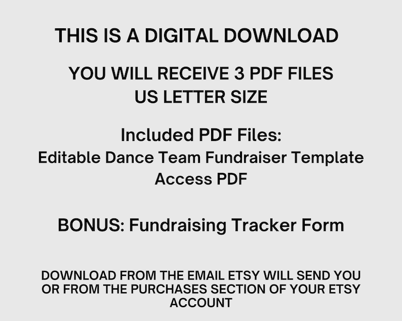 Editable Dance Fundraiser, Support My Season Fundraiser Flyer Editable ...