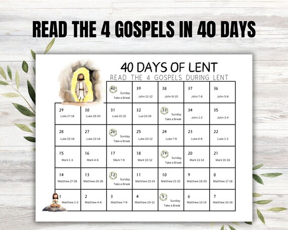 Lenten Season Scripture Readings