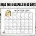 Holy Week Story Study Cards, Printable Easter Advent Devotional, Easter ...
