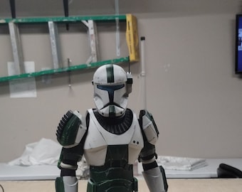 Sixth Scale Republic Commando Sev Armor Kit Files Stl for 3d Printing ...