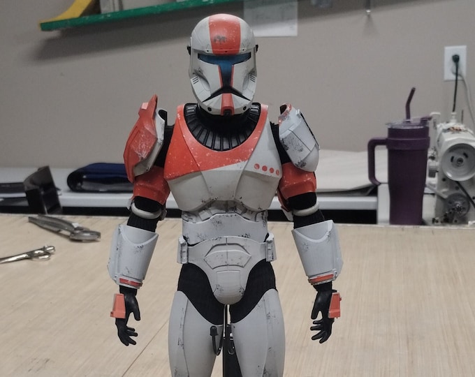 Sixth Scale Republic Commando Boss Armor Kit Files Stl for 3d Printing ...