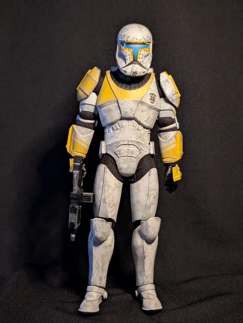 1/6 Custom Republic Commando Gregor Clone Trooper Armor Kit With ...