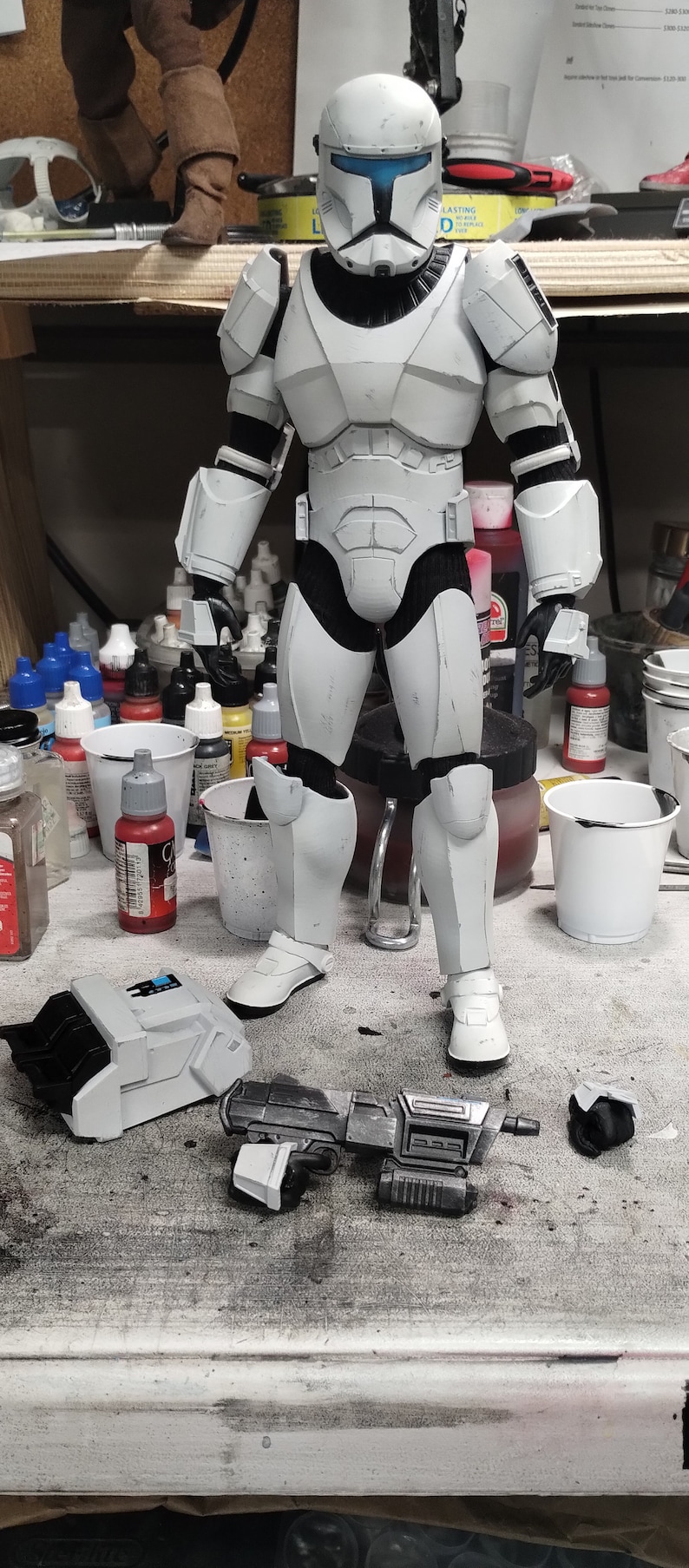 1/6 Custom Republic Commando Clone Trooper Armor Kit - Etsy