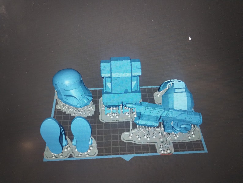Sixth Scale Republic Commando Boss Armor Kit Files Stl for 3d Printing ...